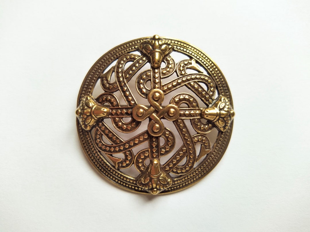 KALEVALA KORU Vintage Viking Style Bronze Brooch Made in Finland - Etsy