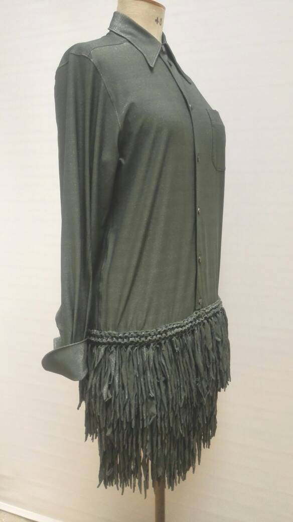 JEAN PAUL GAULTIER vintage a/w 1993 'Chic Rabbis' collection shimmering ...