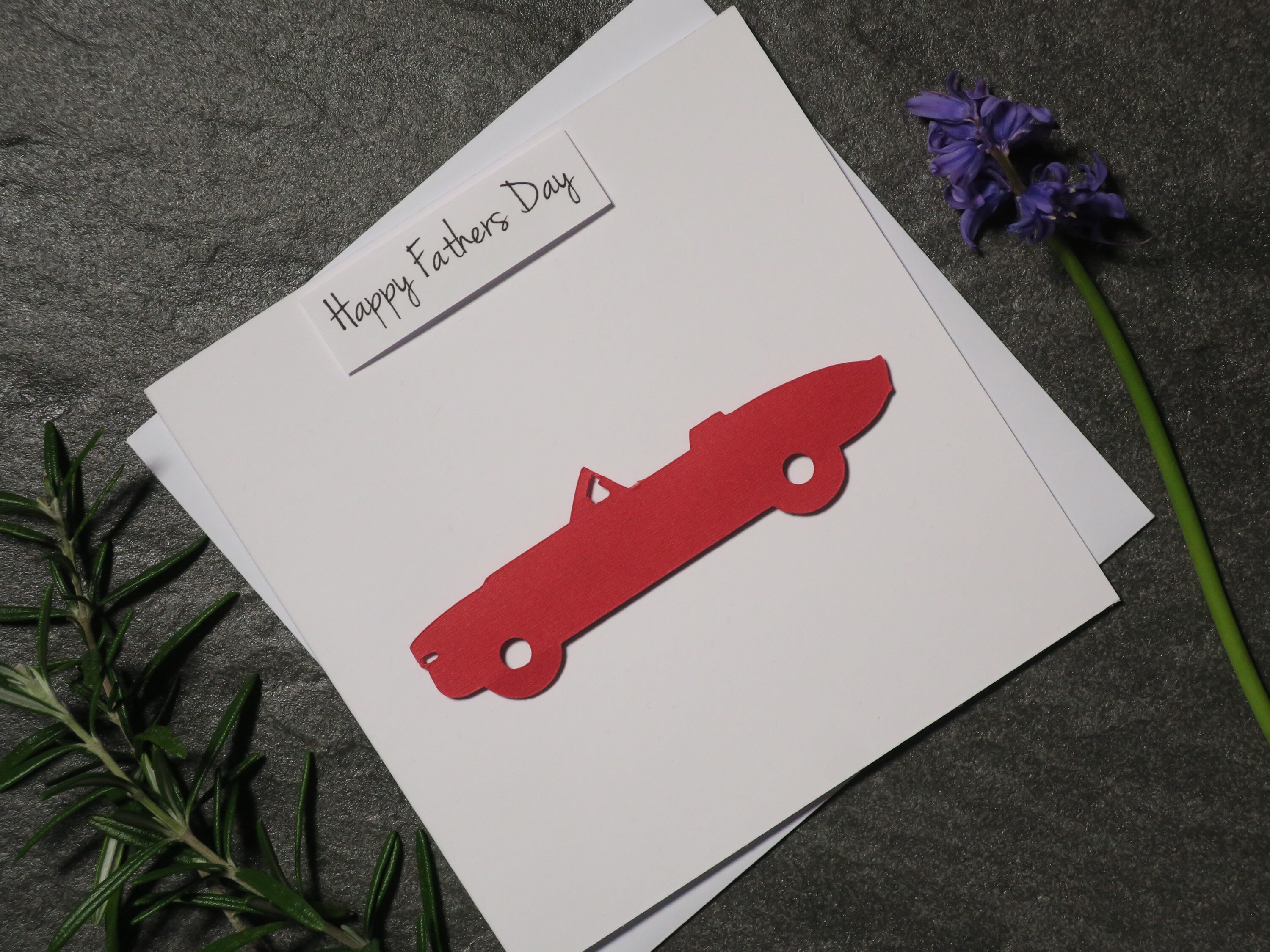 Father’s Day Card- Sports Car - Etsy