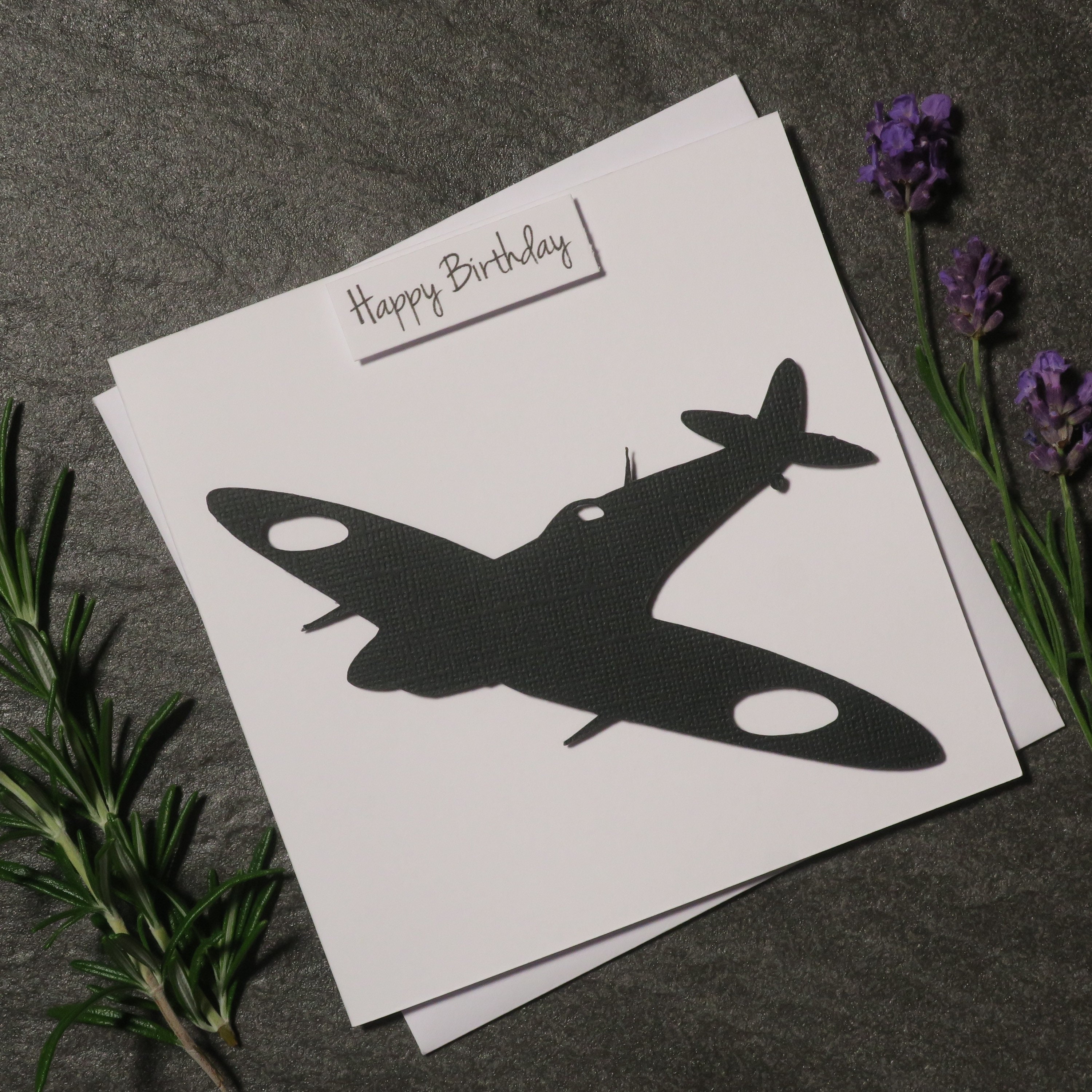 Spitfire Birthday Card - Etsy