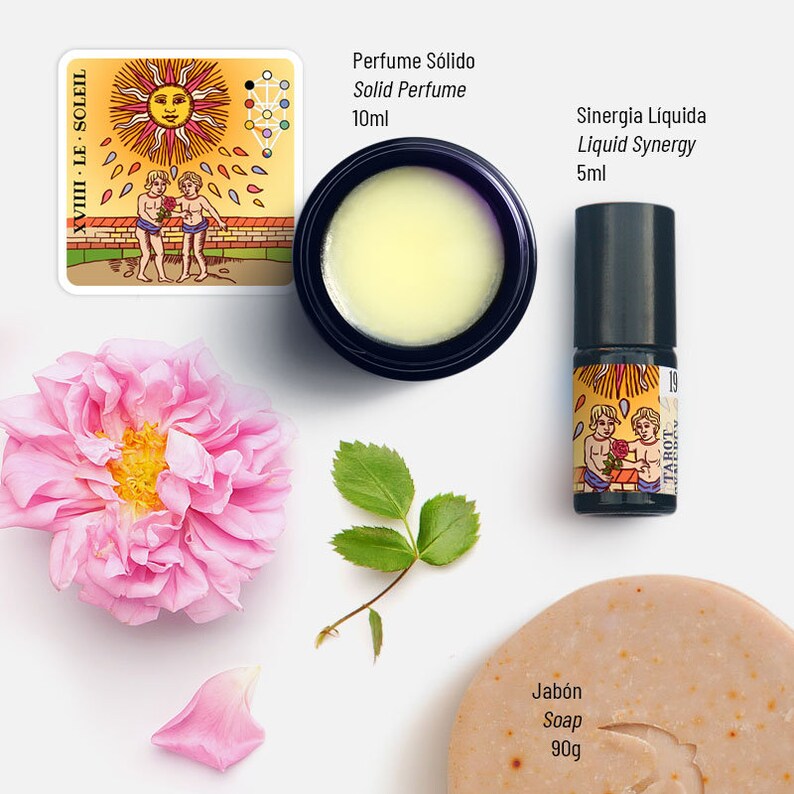19 EL SOL Perfume del Tarot Arcanos Mayores Aceites - Etsy España