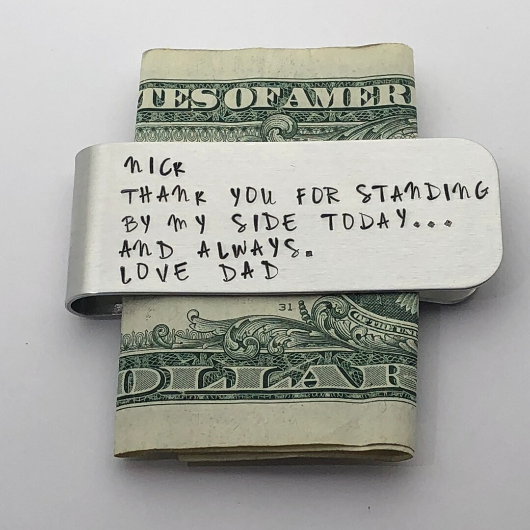 Money Clip Personalized, Money Clips for Men, Custom Money Clip ...