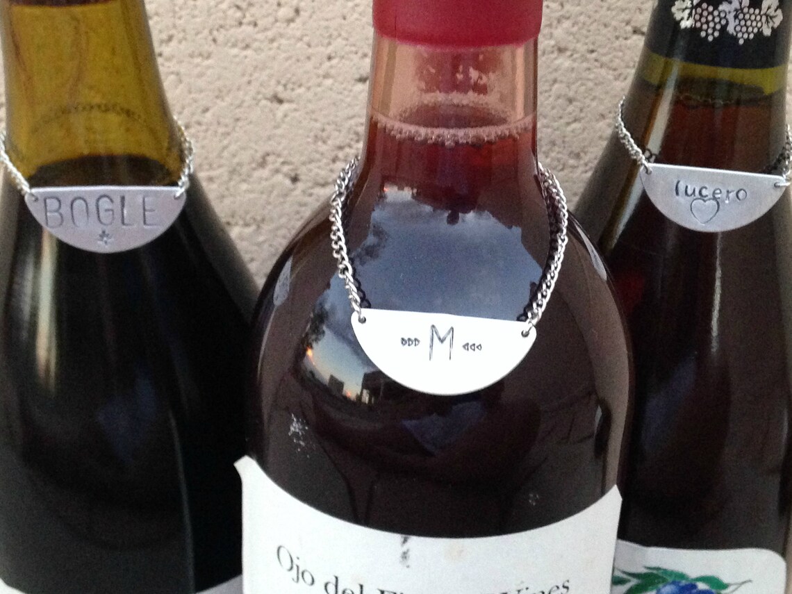 Wine Bottle Tags Wine Gift Tags Custom Wine Tags Custom | Etsy
