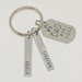 Personalized Dad Keychain Best Dad Ever Best Dad Gifts - Etsy