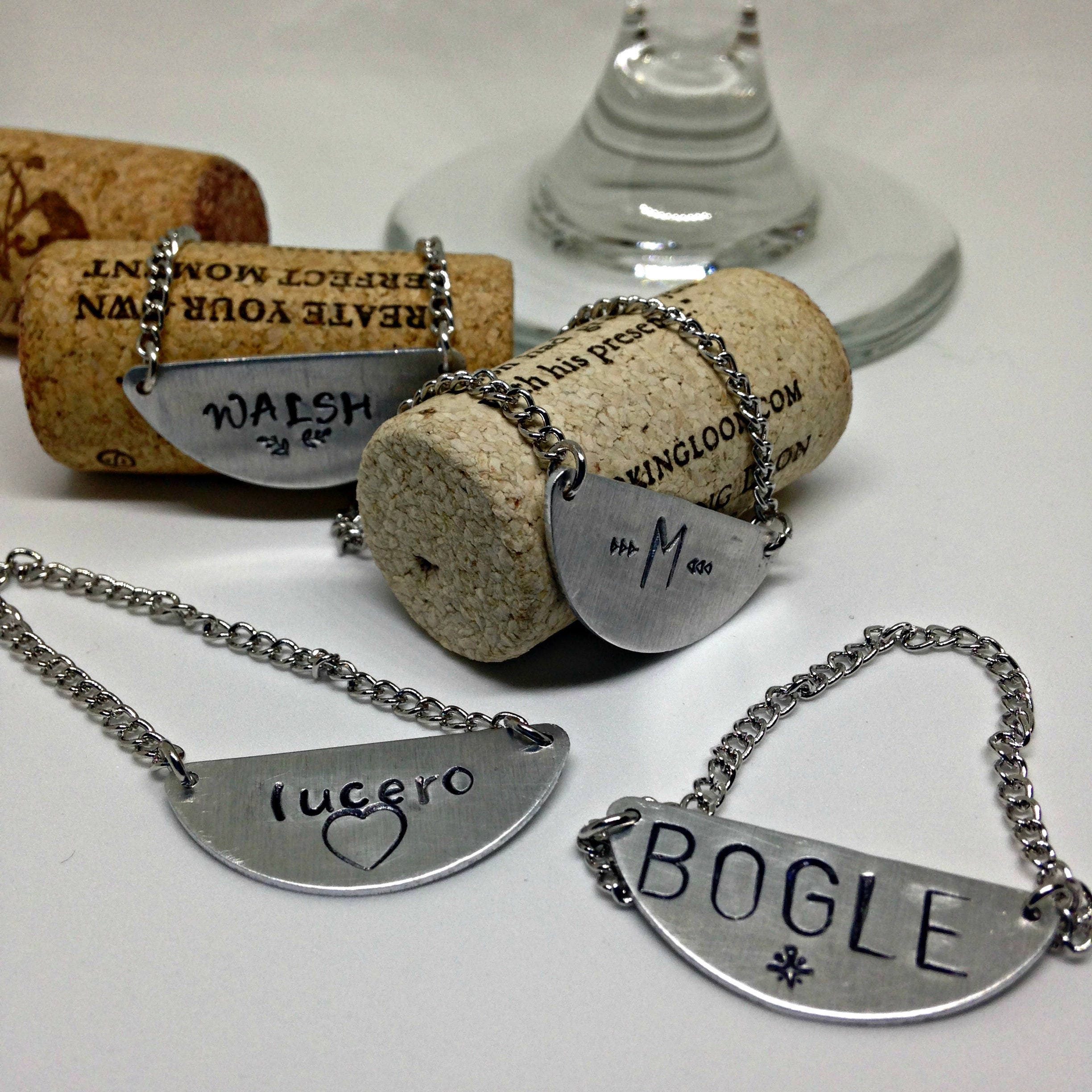 Wine Bottle Tags Wine Gift Tags Custom Wine Tags Custom | Etsy