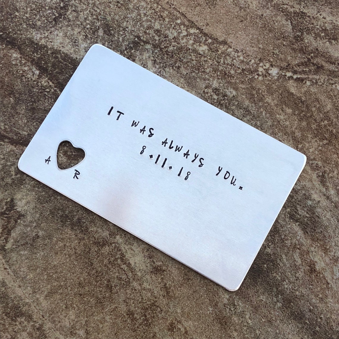 Wallet Card Personalized Wallet Card Custom Wallet Card | Etsy