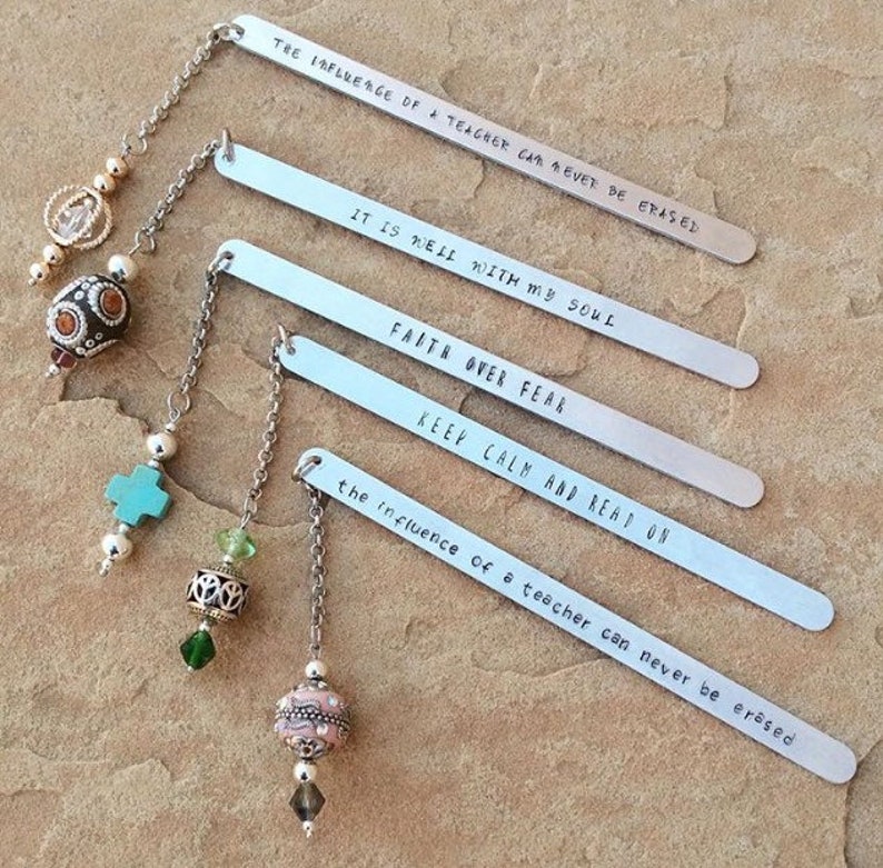 Personalized Teacher Gift Teacher Bookmark Teacher - Etsy