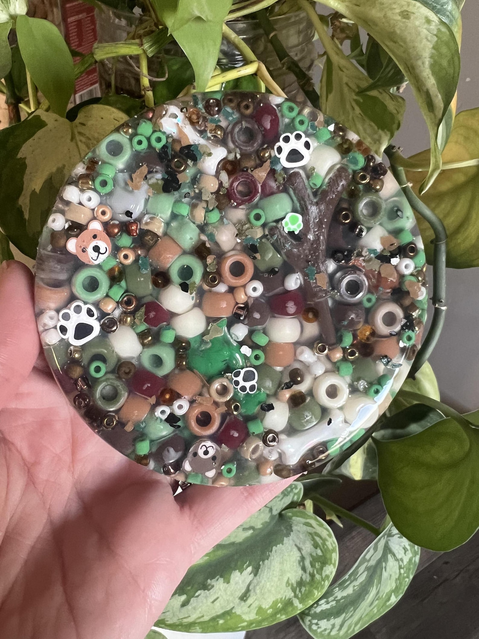 Beaded Fidget Pick Pad: Sensory Toy for Anxiety & ADHD - Etsy