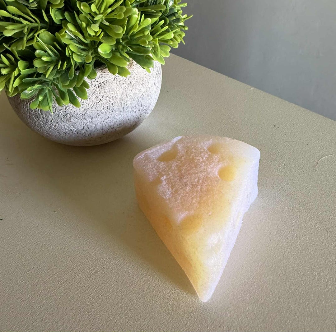 Cheese Wedge Squishy: Silicone Stress Relief Fidget Toy - Etsy