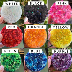 XL Bead Color Pick Pad - Fidget Pick Toy - Pick Pad - Pick, Peel, Dig ...