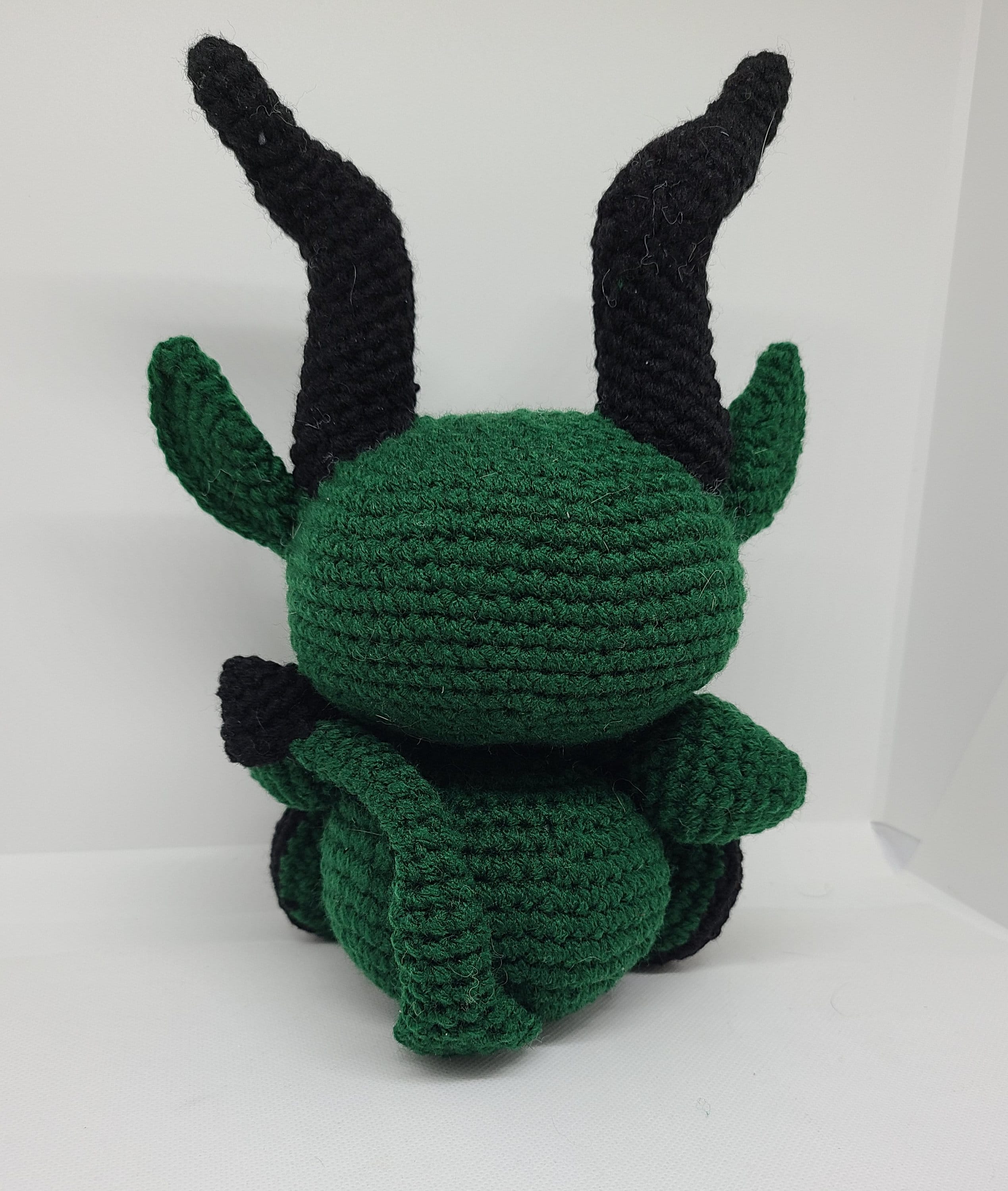Crochet Baphomet Plush, Toy Cow, Goat Demon Stuffie, Devil, Amigurumi ...