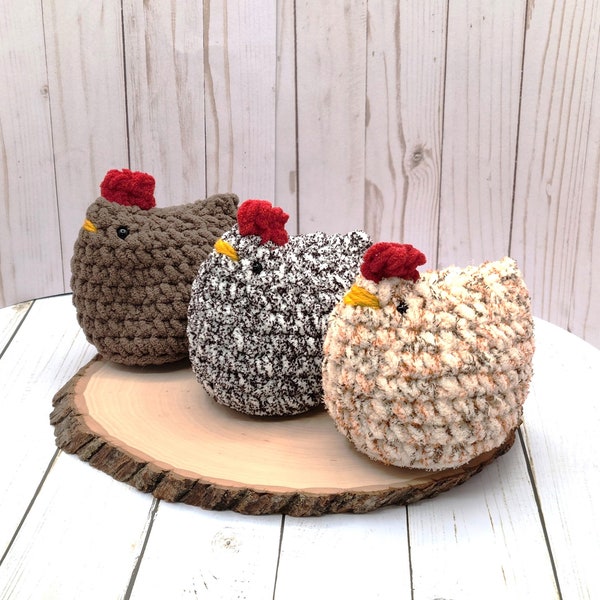 Mabel Chicken Crochet Pattern - Etsy