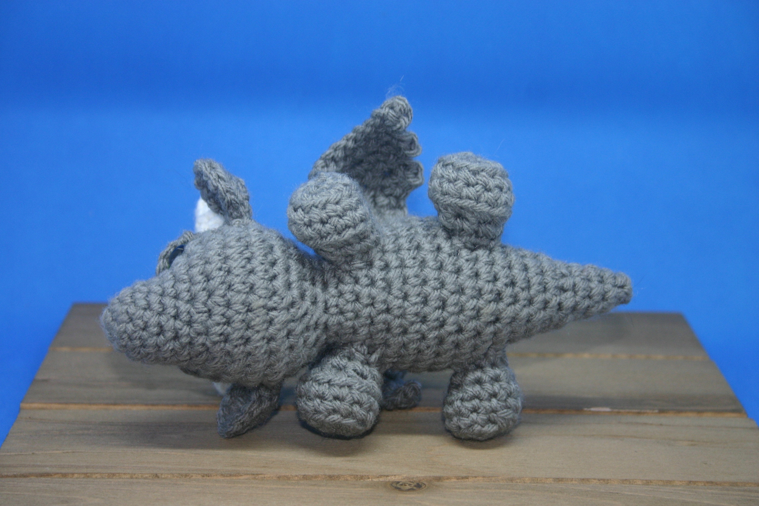 Crochet Dragon Plush, Grumpy Dragon, Baby Dragon, Cute Dragon Plush, Small Dragon Plush, Crochet ...