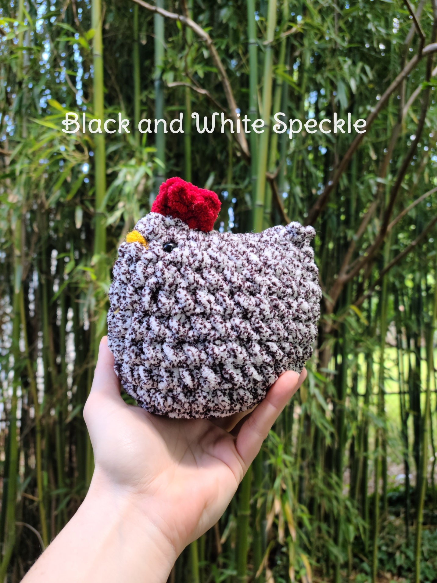 Crochet Mabel Chicken, Hen Plush, Farmhouse Chicken, Handmade Stuffed ...