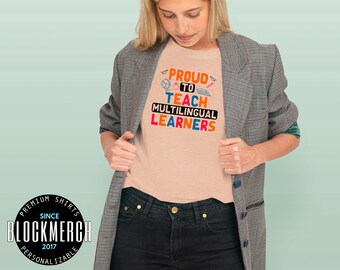 Multilingual Teacher Shirt - Etsy