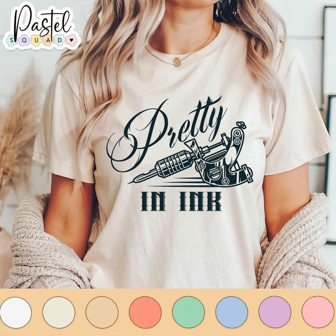 Tattoo Artist Shirt, Inked Mom, Tattoo Artist Gifts, Tattoo Lover Shirt ...