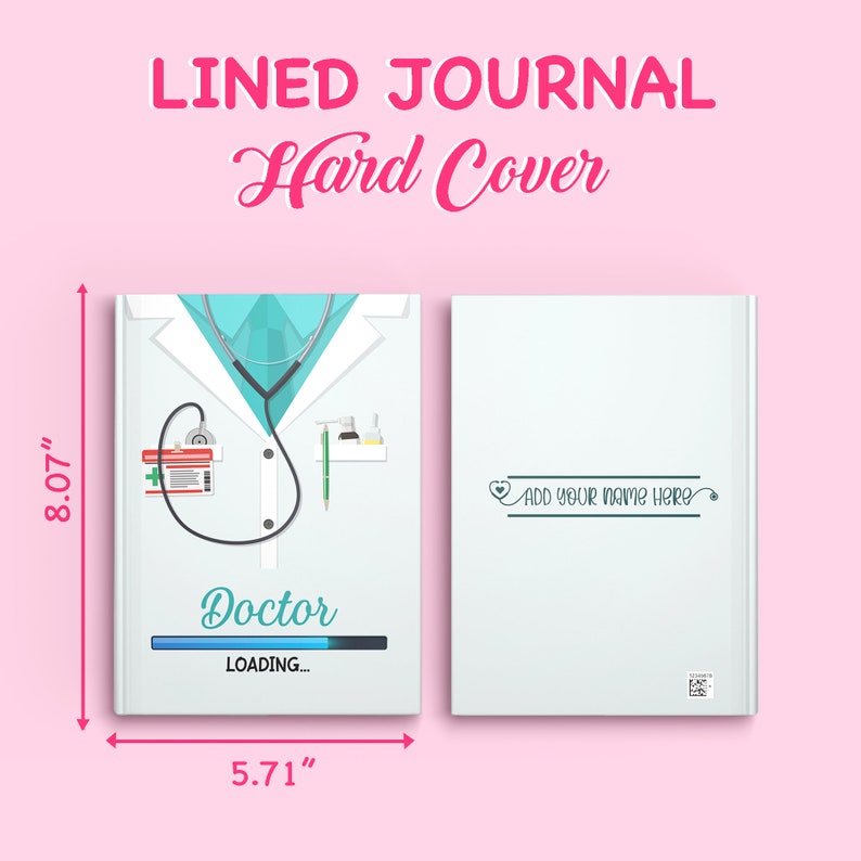 Doctor Loading Planner / Personalized Lined Notebook / Custom - Etsy