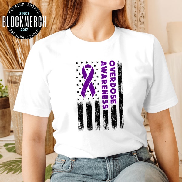 Overdose Awareness Shirt - Etsy