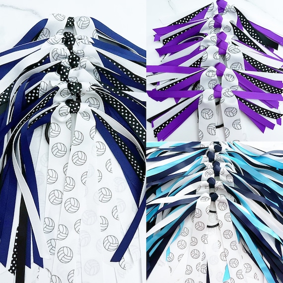 Volleyball Hair Ribbon Ideas