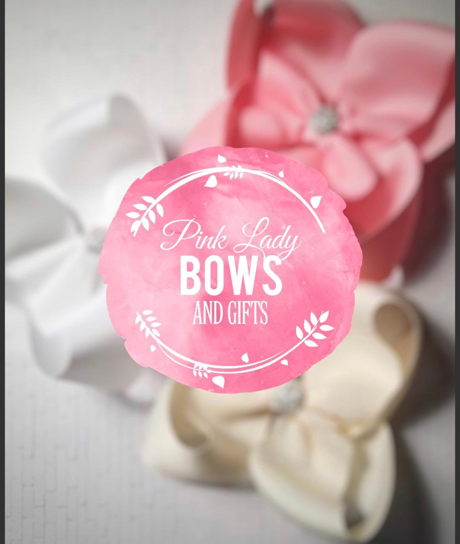 Custom Bow White Bow Girl Bows Hair Bows Monogrammed Bows - Etsy