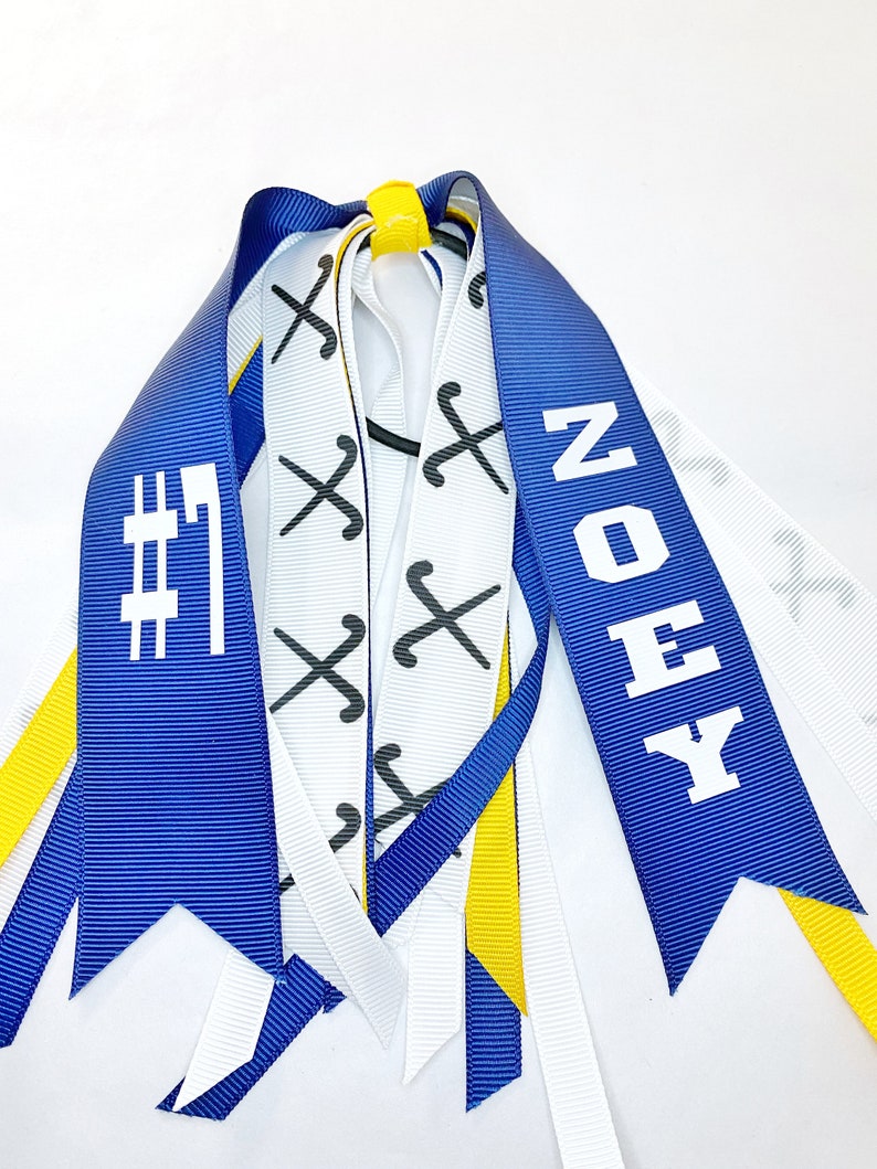 Field Hockey Hair Field Hockey Ribbons Field Hockey Hair - Etsy