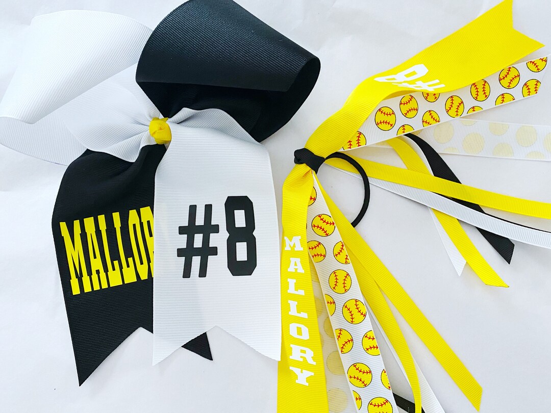 Cheer Bow, School Bows, Custom Cheer Bow, Sports Ribbon Gift Set, Girl ...