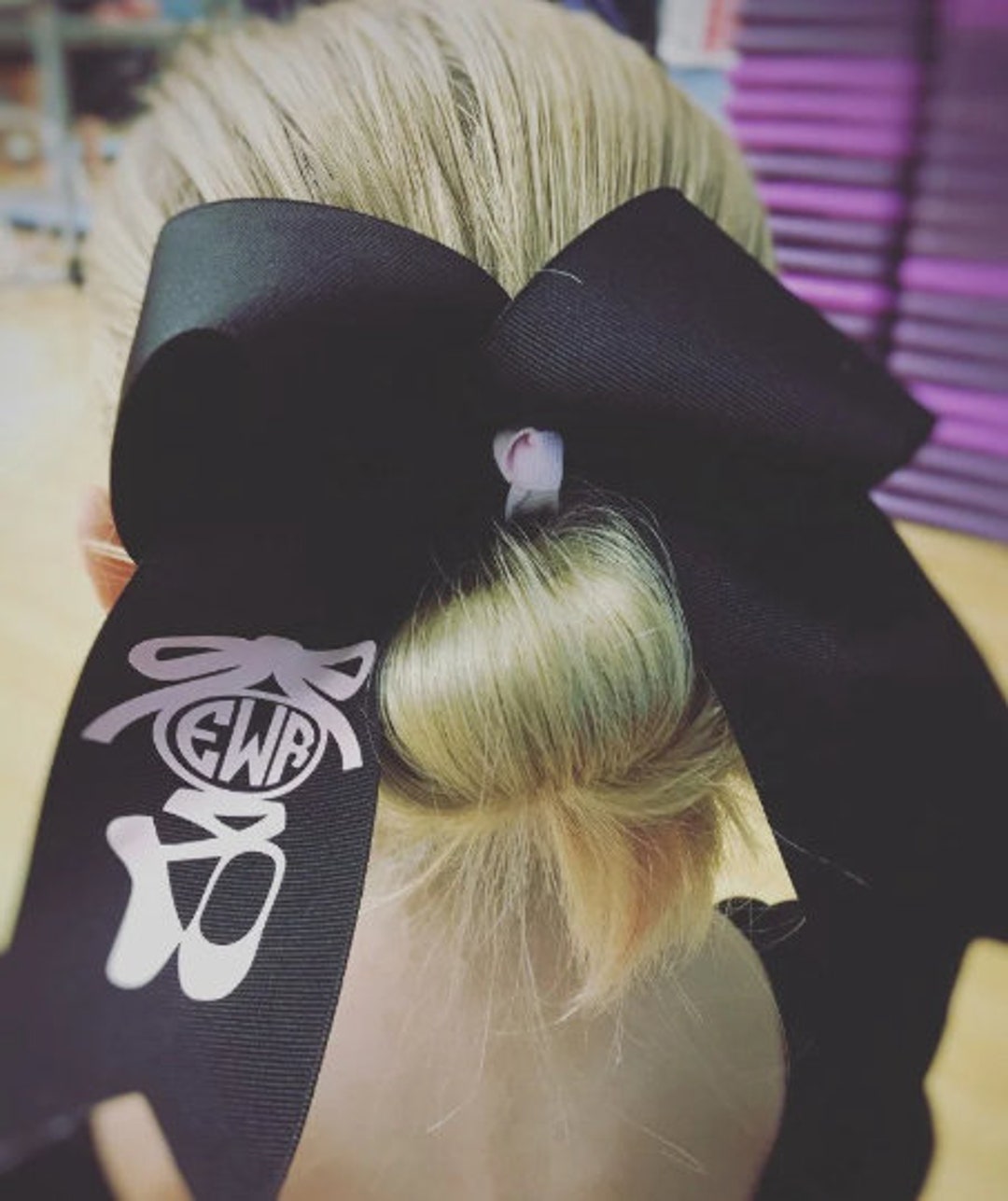Ballet Bow, Tutu Bow, Ballerina Bow, Custom Ballet Bow, Ballet Hair Bow ...