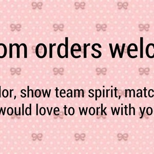 School Spirit Ribbons, Sport Ribbons, School Spirit Bow, Team Hair ...