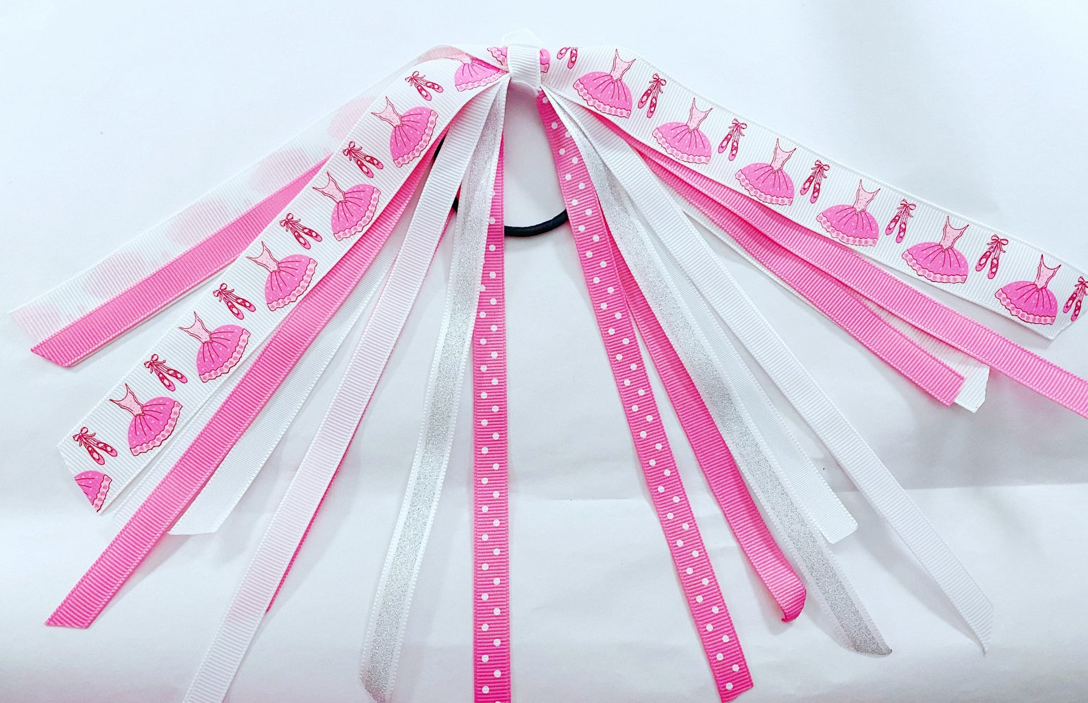Ballet Shoe Ribbon Streamer, Ballerina Bun Tie - Etsy