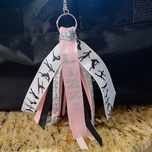 Personalized Dance Keychain, Dancer Keychain, Dance Gift, Dance Bag Tag ...