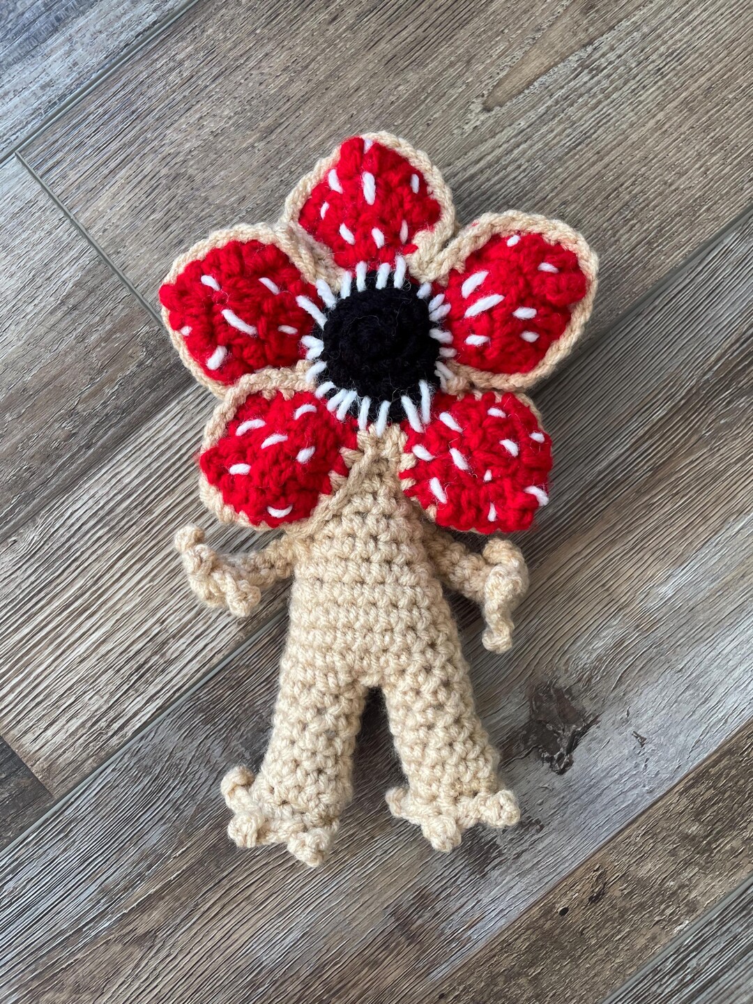 Crochet Demogorgon "stranger Things" Plushie - Etsy