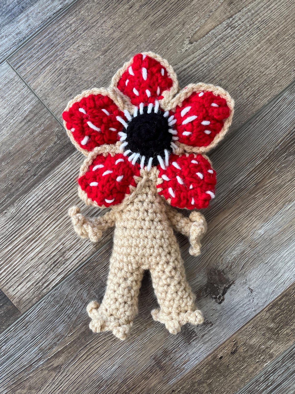 Crochet Demogorgon "stranger Things" Plushie - Etsy