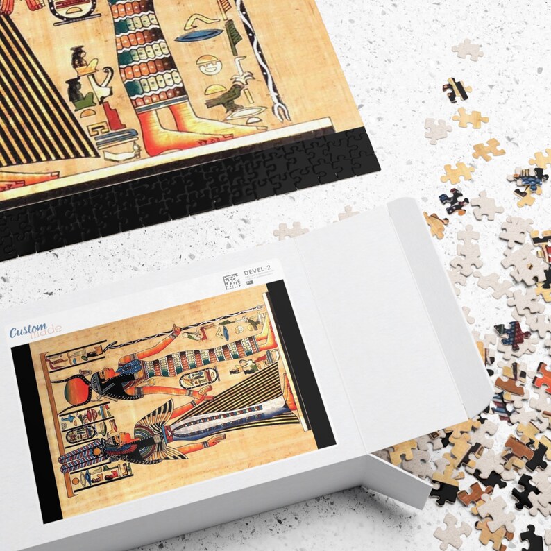Egyptian Goddess Puzzle 110, 252, 520, 1014-piece - Etsy