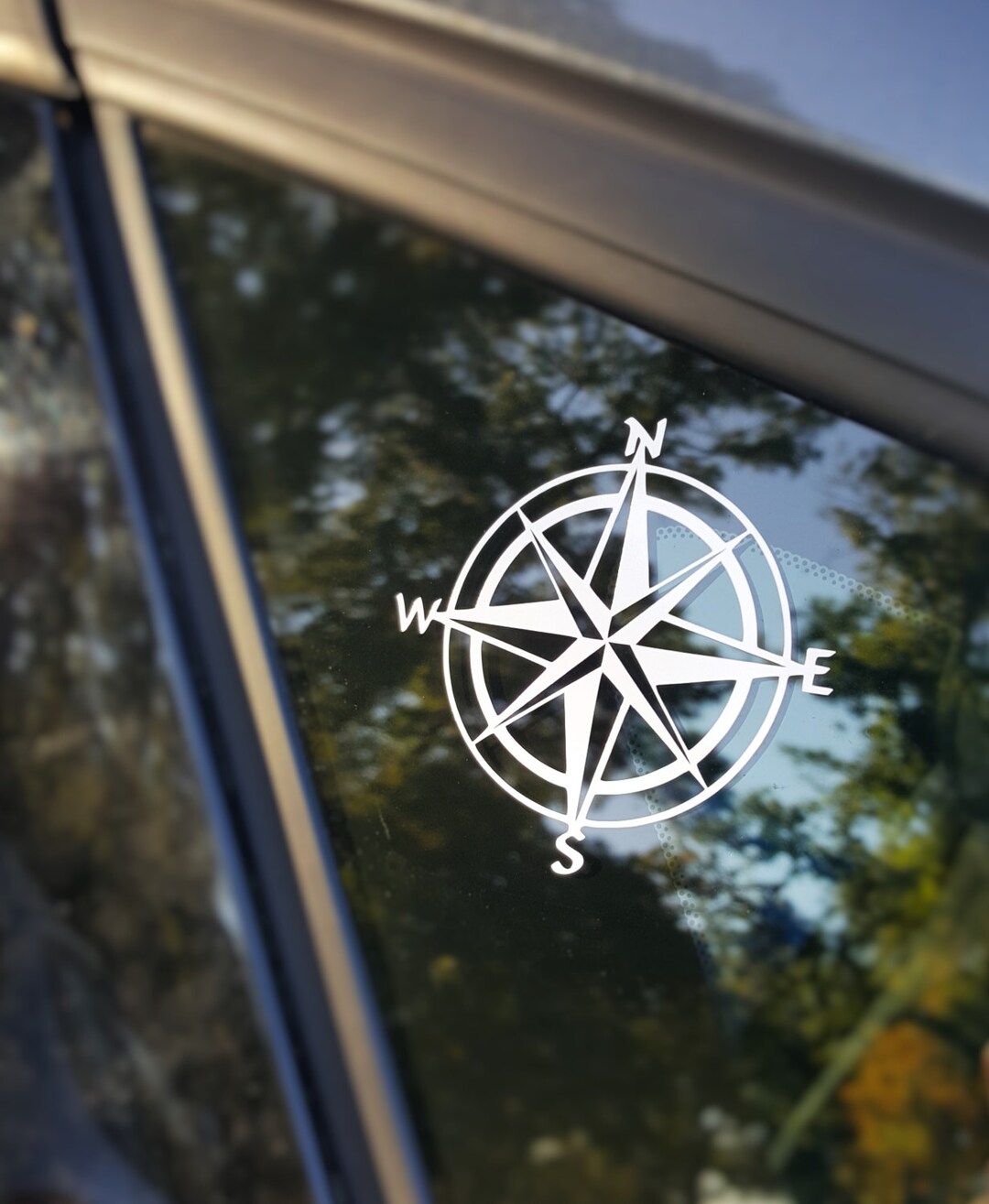 Decal Compass Laptop Decal,laptop Sticker,car Sticker,car Decal,phone ...