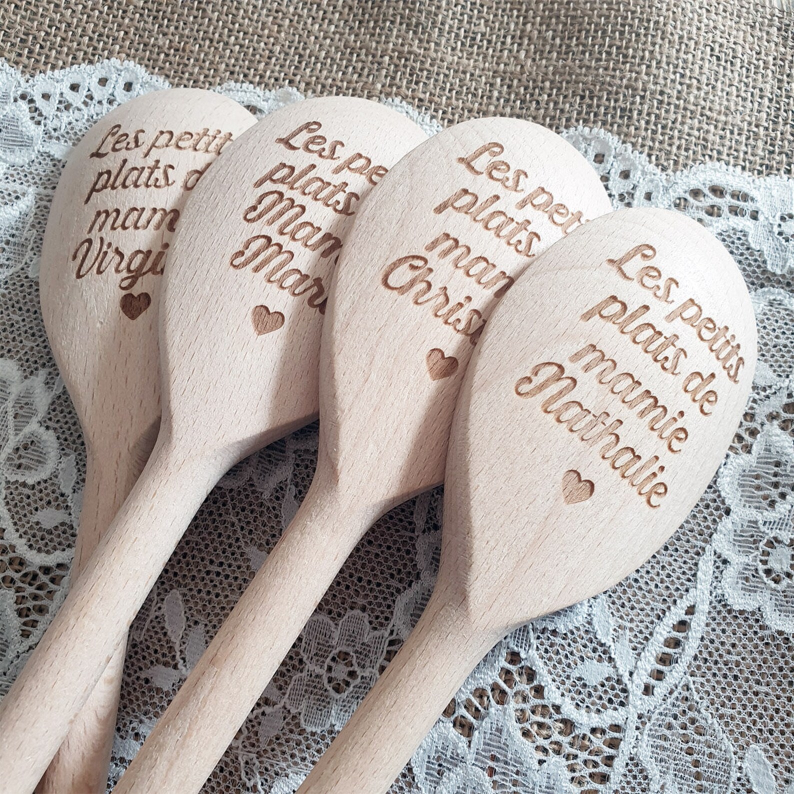 Customizable Wooden Kitchen Spoon - Etsy Canada