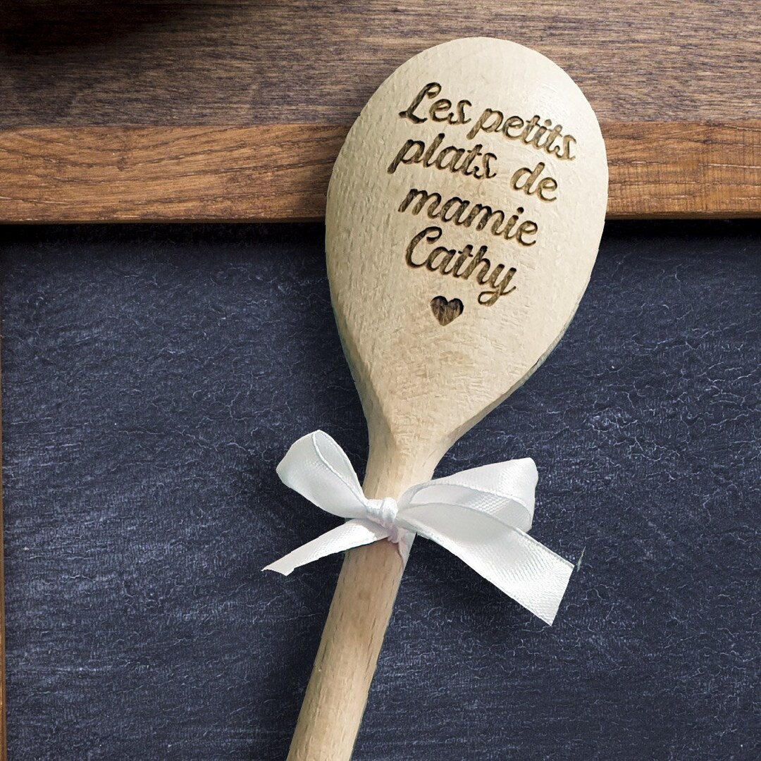 Customizable Wooden Kitchen Spoon - Etsy Canada