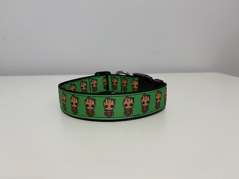 Handmade Groot Guardian of the Galaxy Superhero Dog Collar - Etsy