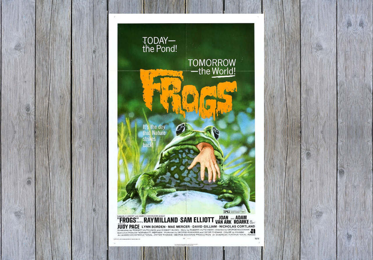 1972 Frogs Vintage Movie Poster Print - Etsy