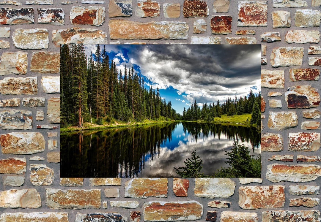 Lake Irene Colorado Mountain Landscape Poster Print - Etsy