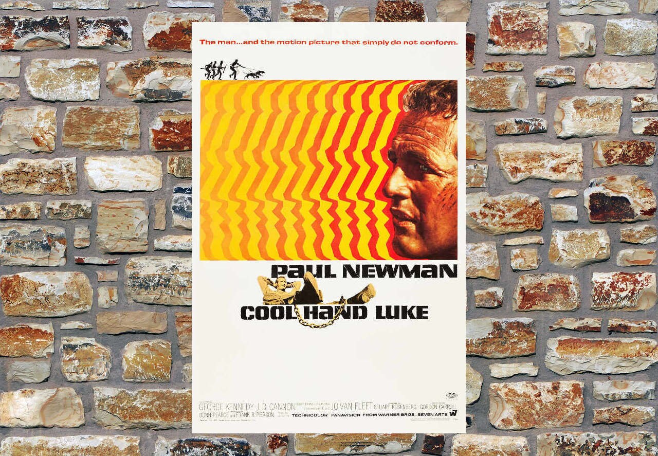 1967 Cool Hand Luke STYLE A Vintage Movie Poster Print - Etsy