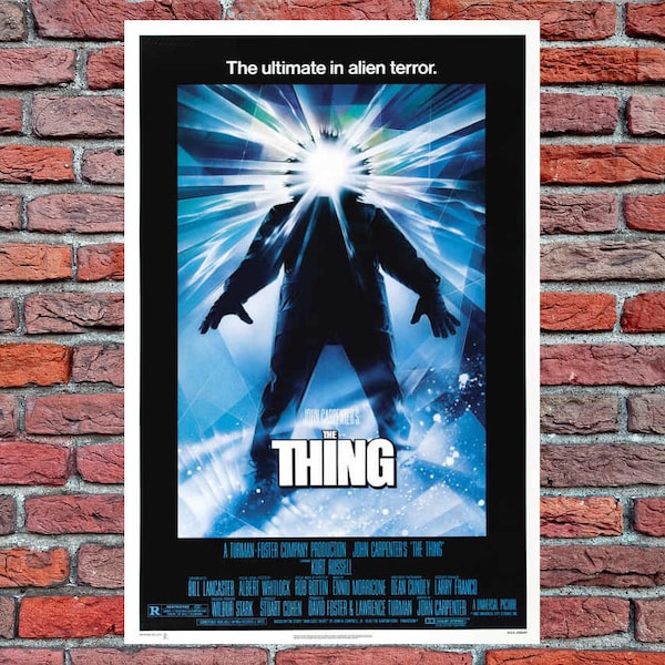 The Thing 1982 Movie Poster - Etsy