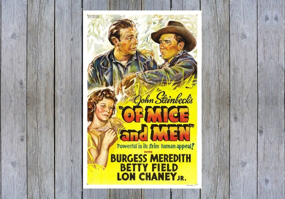 Of Mice And Men 1992 Poster