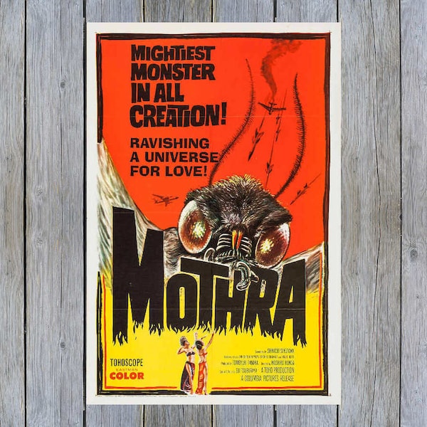 Mothra Art - Etsy