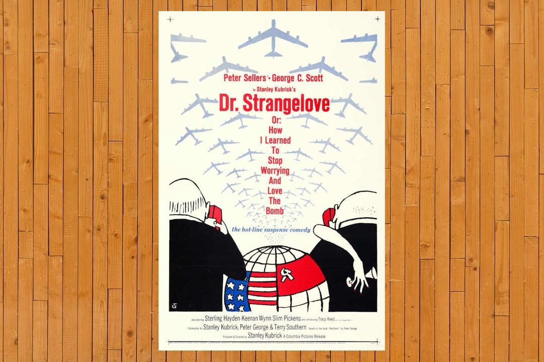 1964 Dr. Strangelove Style A Vintage Movie Poster Print - Etsy
