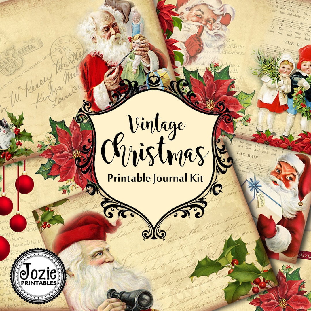Printable Christmas Journal Digital Journal Printable - Etsy