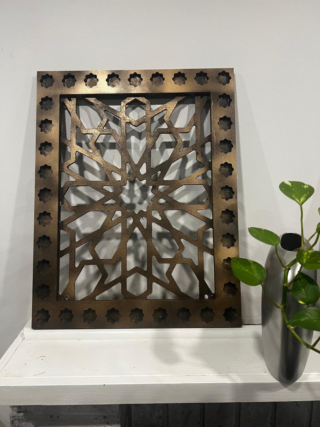 Islamic Geometric Patterns for Window Grilles, Room Dividers, and Wall ...