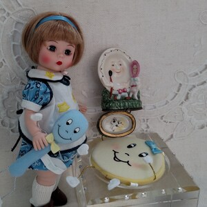 Hey Diddle Diddle, Limoges Box, HTF, Madame Alexander, 8" Doll, Dish ...