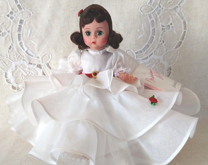 Scarlett White Organdy Dress Ann Rast Doll Stand Madame - Etsy