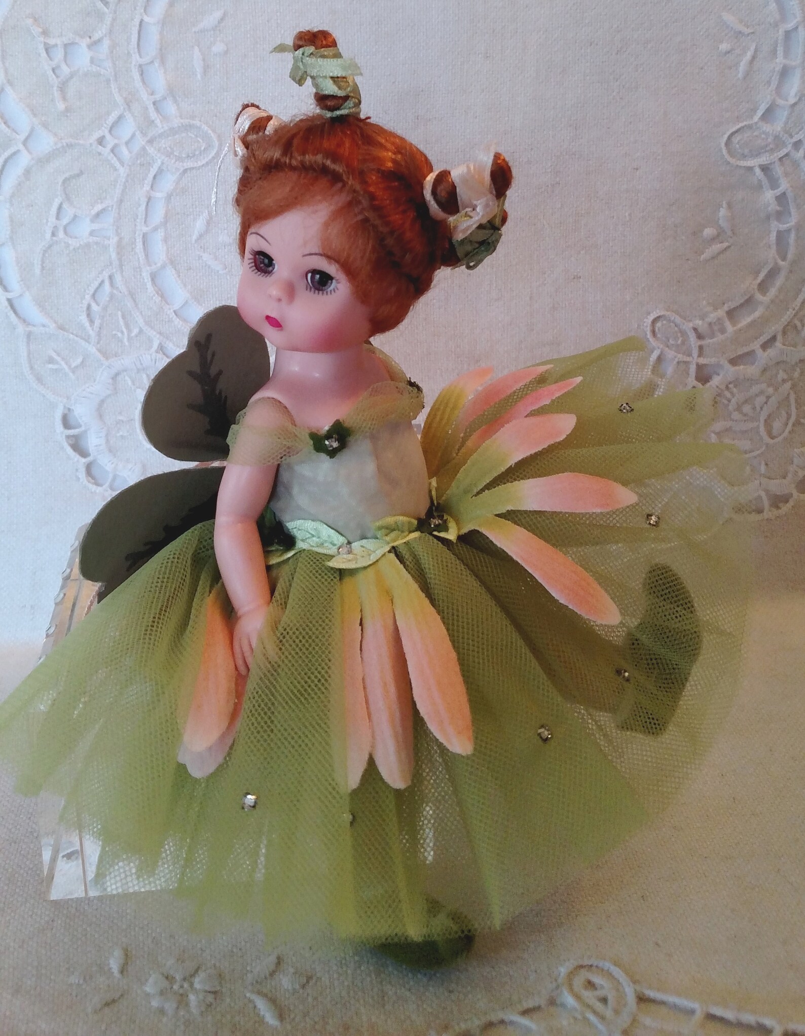 Four Leaf Clover Fairy, BK, HTF, Madame Alexander, 8" Doll, Elfin Shoes ...