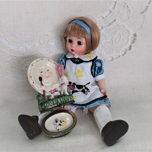 Hey Diddle Diddle, Limoges Box, HTF, Madame Alexander, 8" Doll, Dish ...
